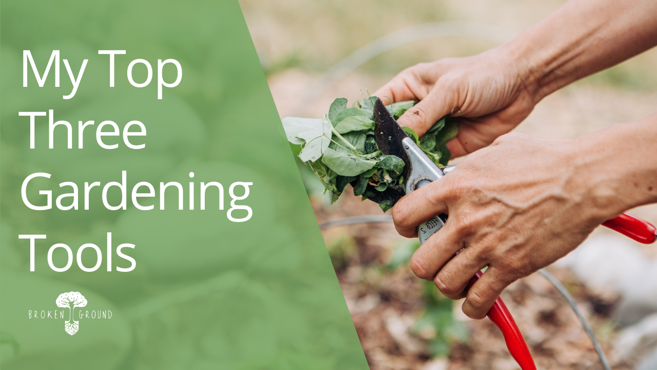My Top Three Gardening Tools - Broken Ground Permaculture
